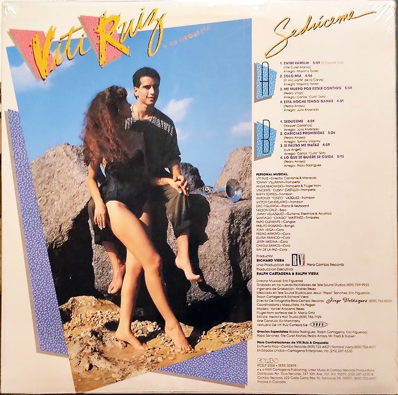 NEW Factory-sealed Viti Ruiz Sedúceme / Vinyl, LP / NEW Original 1988 ...
