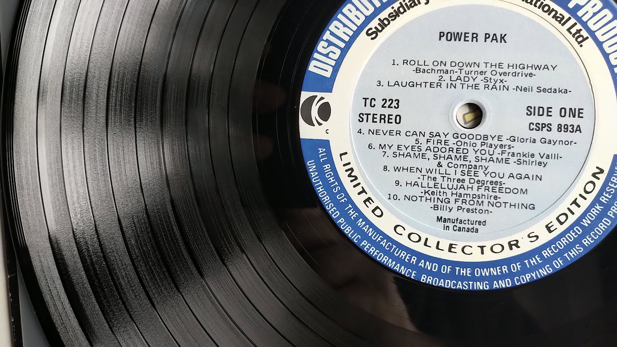 1975 Compilation Power Pak Various / Vinyl LP/ Original K-tel Limited ...