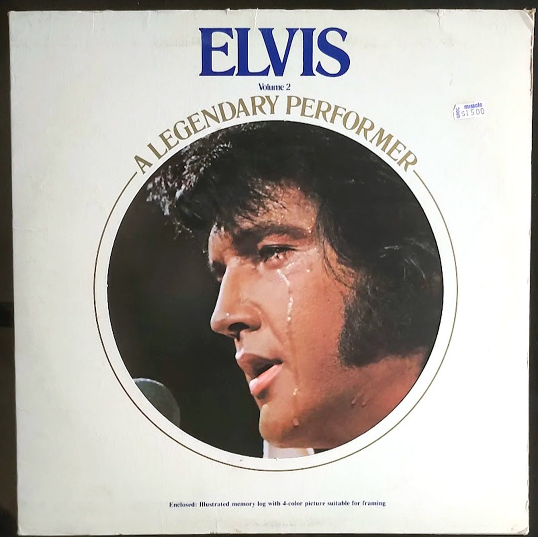 Elvis Presley – A Legendary Performer Volume 2 / *gold Vinyl LP/ *1976 ...