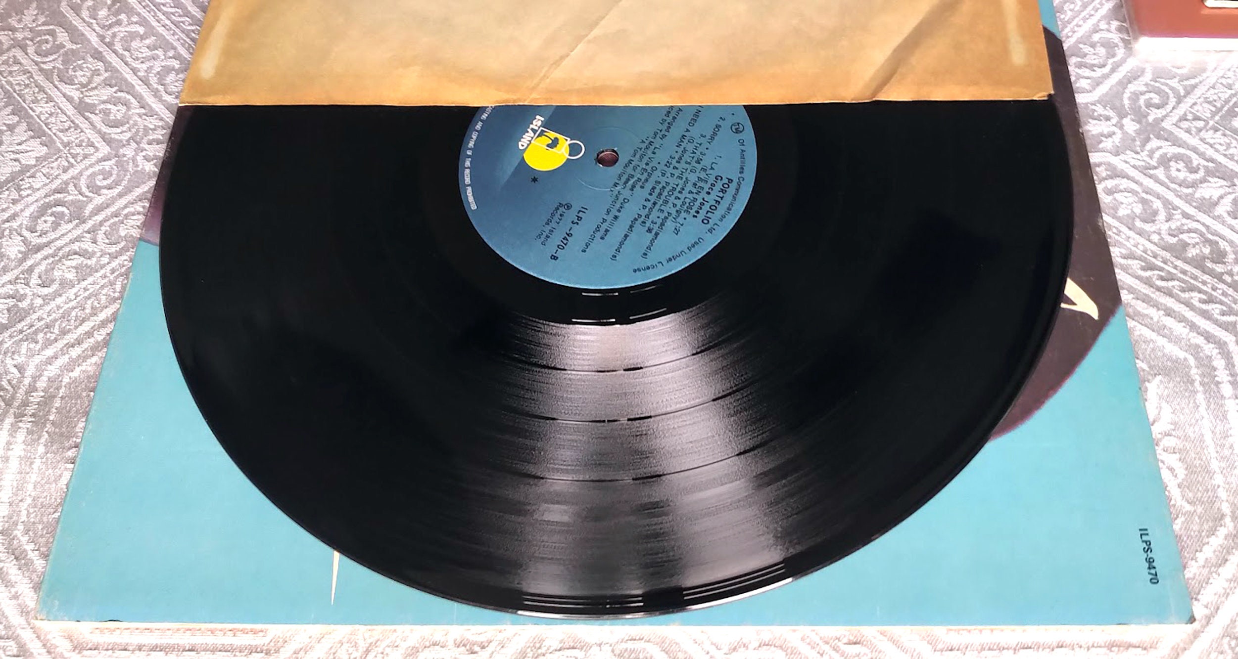 Grace Jones – Portfolio / Vinyl LP / *1977 Island Records Release (blue ...