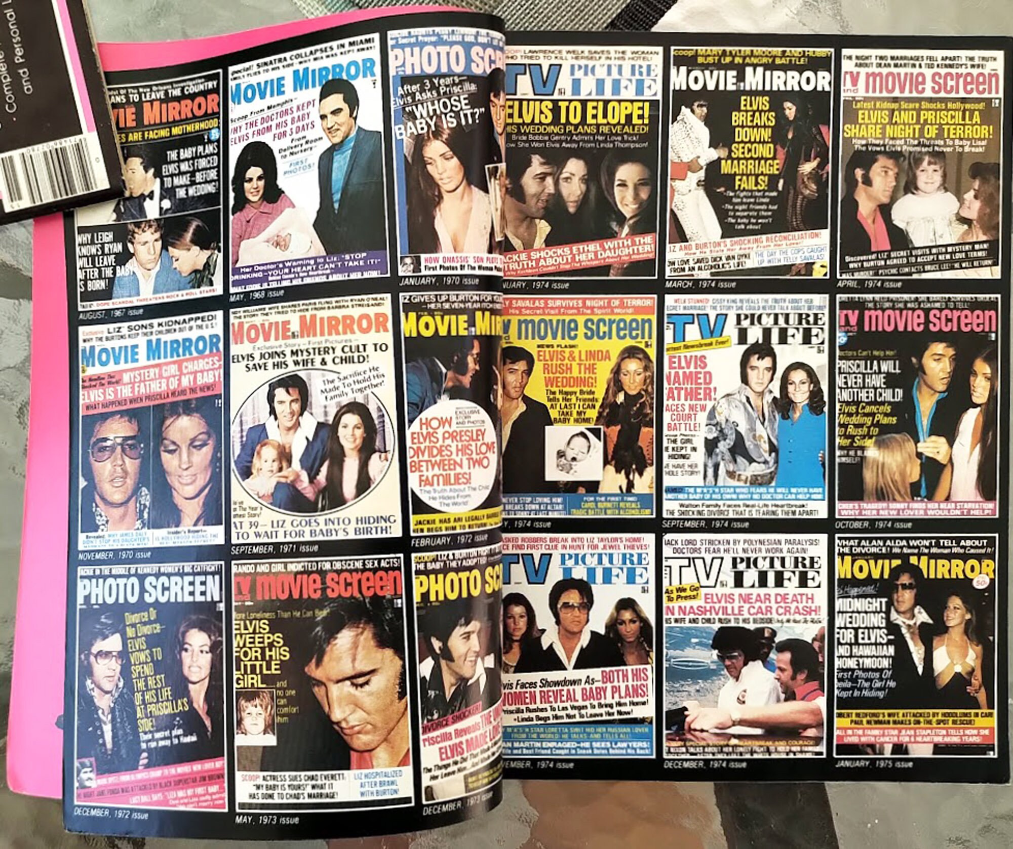 Vintage - the Elvis Years Magazine 1979 Number 1/ A Collection of 42 ...
