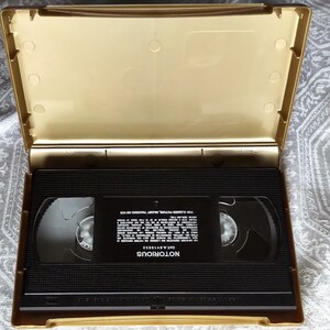 Notorious (1946) - VHS (1998) / Gold, Hard Clamshell Case / Digitally ...