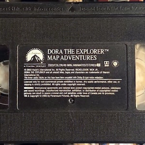 Dora the Explorer: Map Adventures / VHS / Hi-fi Stereo / Dolby / 2 ...