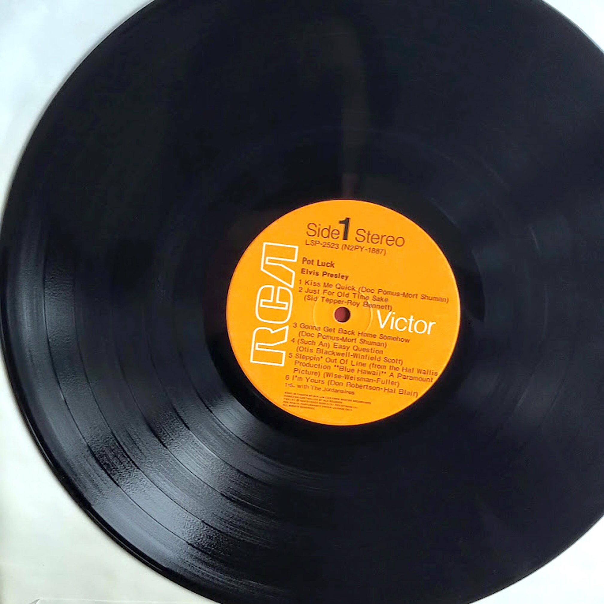 Elvis Presley - Pot Luck With Elvis / Vinyl LP/ **1968 RCA LSP-2523 ...