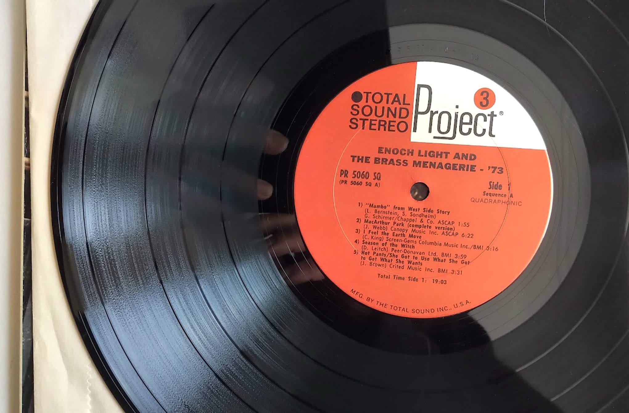 Enoch Light and the Light Brigade the Brass Menagerie 1973 / - Etsy