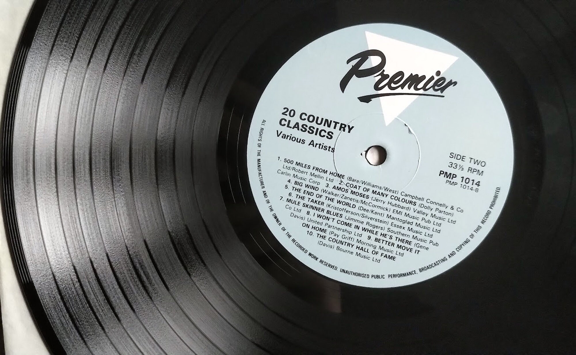 1980's Compilation Country Classics Various / Vinyl LP / original ...