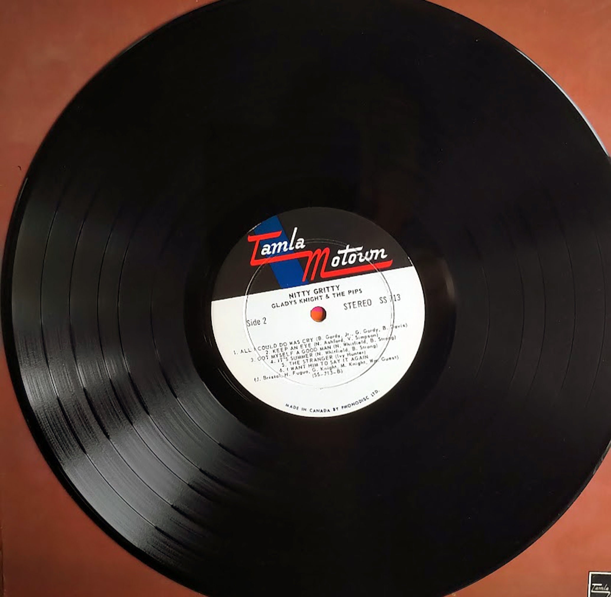 Gladys Knight & the Pips Nitty Gritty / Vinyl LP / original 1969 Tamla ...