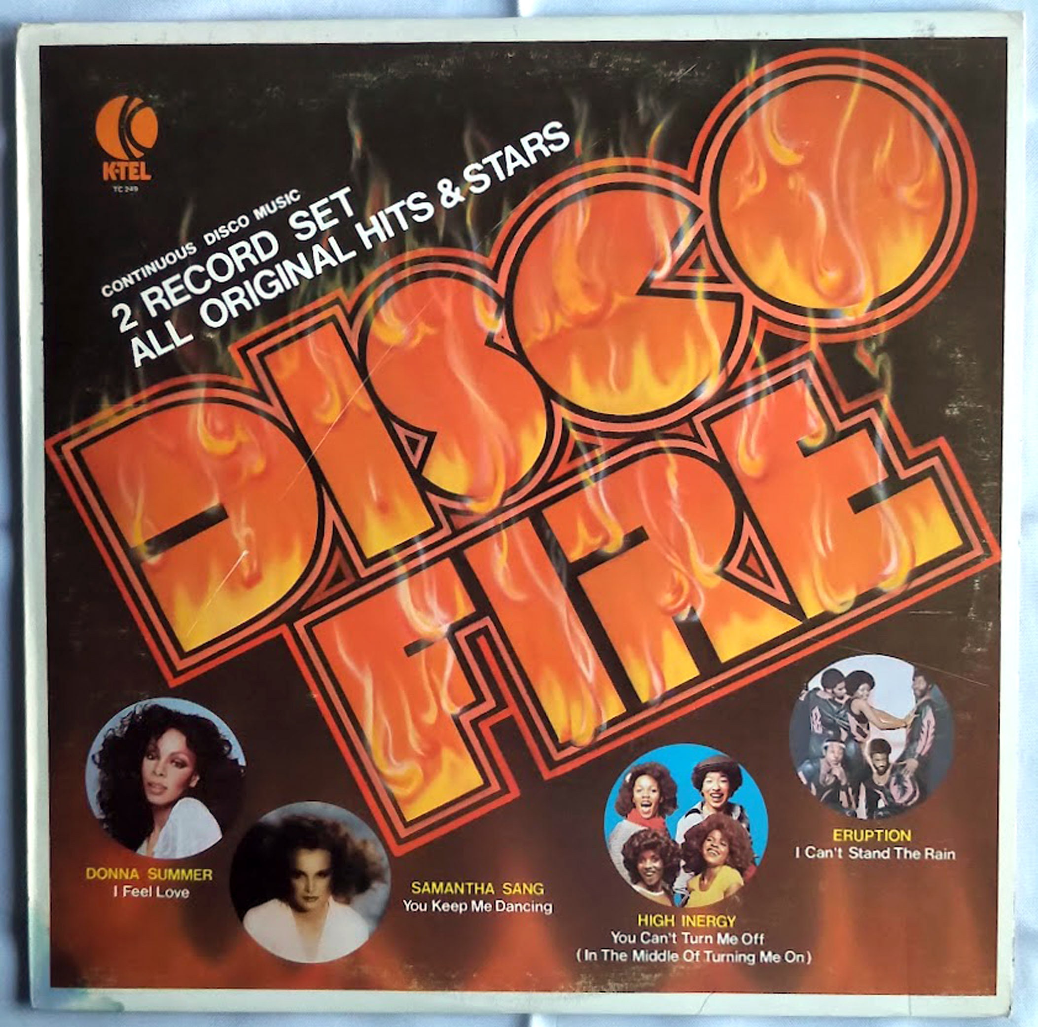 1978 Compilation Disco Fire Various Artists/ Vinyl LP X 2/ Original K ...