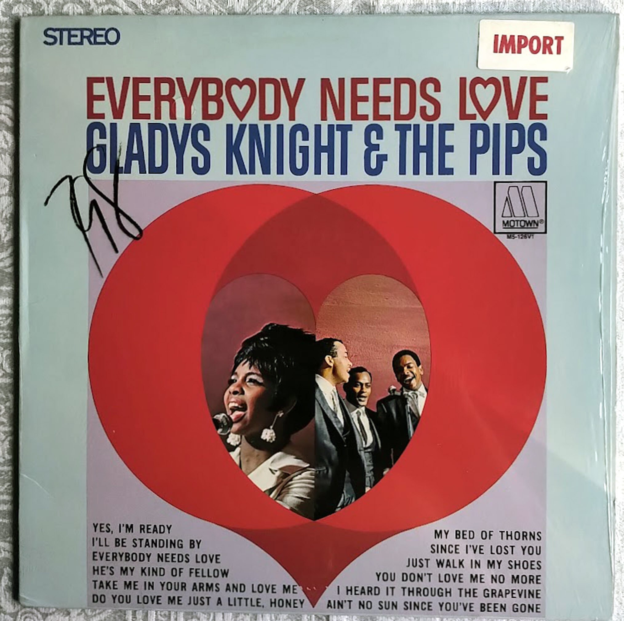 Gladys Knight & the Pips Everybody Needs Love / Vinyl LP/ 1981 Motown ...
