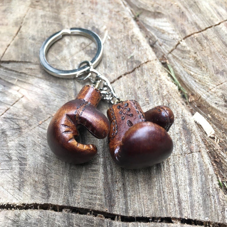 Boxing Gloves,boxing Gloves Keychain,boxing Glove,boxing Gifts,wooden ...