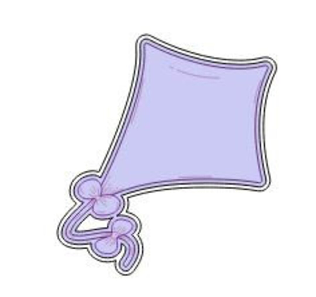 Kite Cookie Cutter, Custom Cookie Cutters, PLA Cookie Cutters, Clean ...