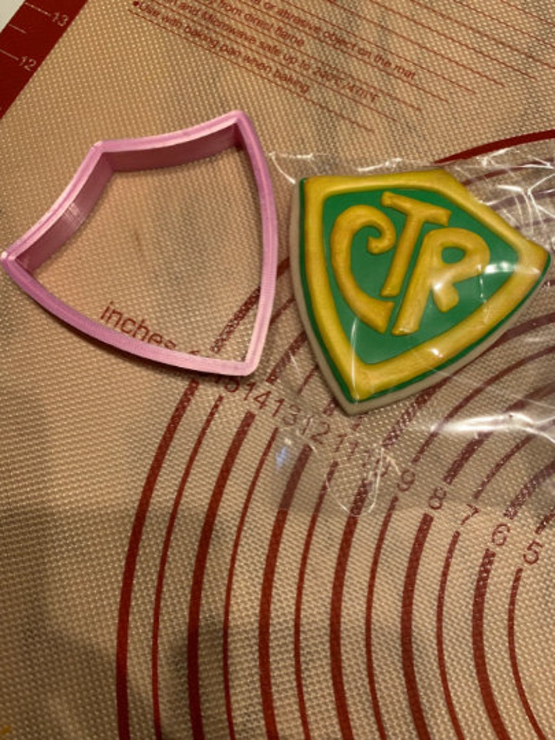 Shield/ctr Cookie Cutter, Custom Cookie Cutters, PLA Cookie Cutters ...