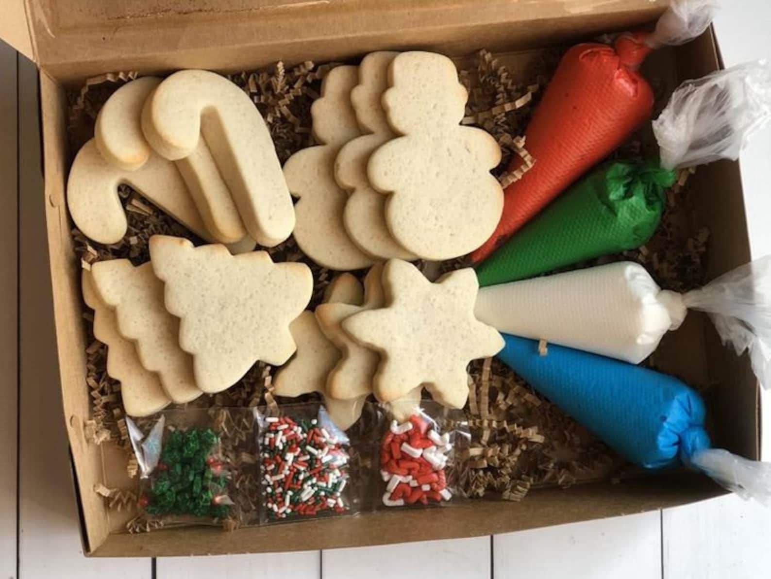 Christmas DIY Sugar Cookie Kits, DIY Christmas Cookies, Christmas Treat ...