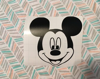 Mickey Mouse Decal Disney Mickey Decal Disney Mickey Mouse | Etsy