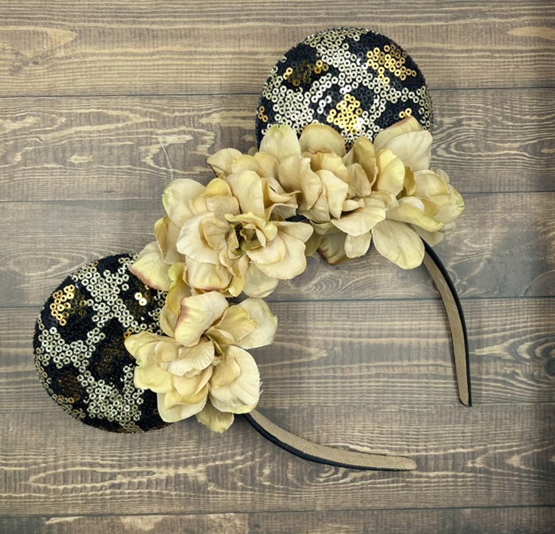 Animal Kingdom Mickey Ears / Disney World Mickey Ears / Leopard Print ...