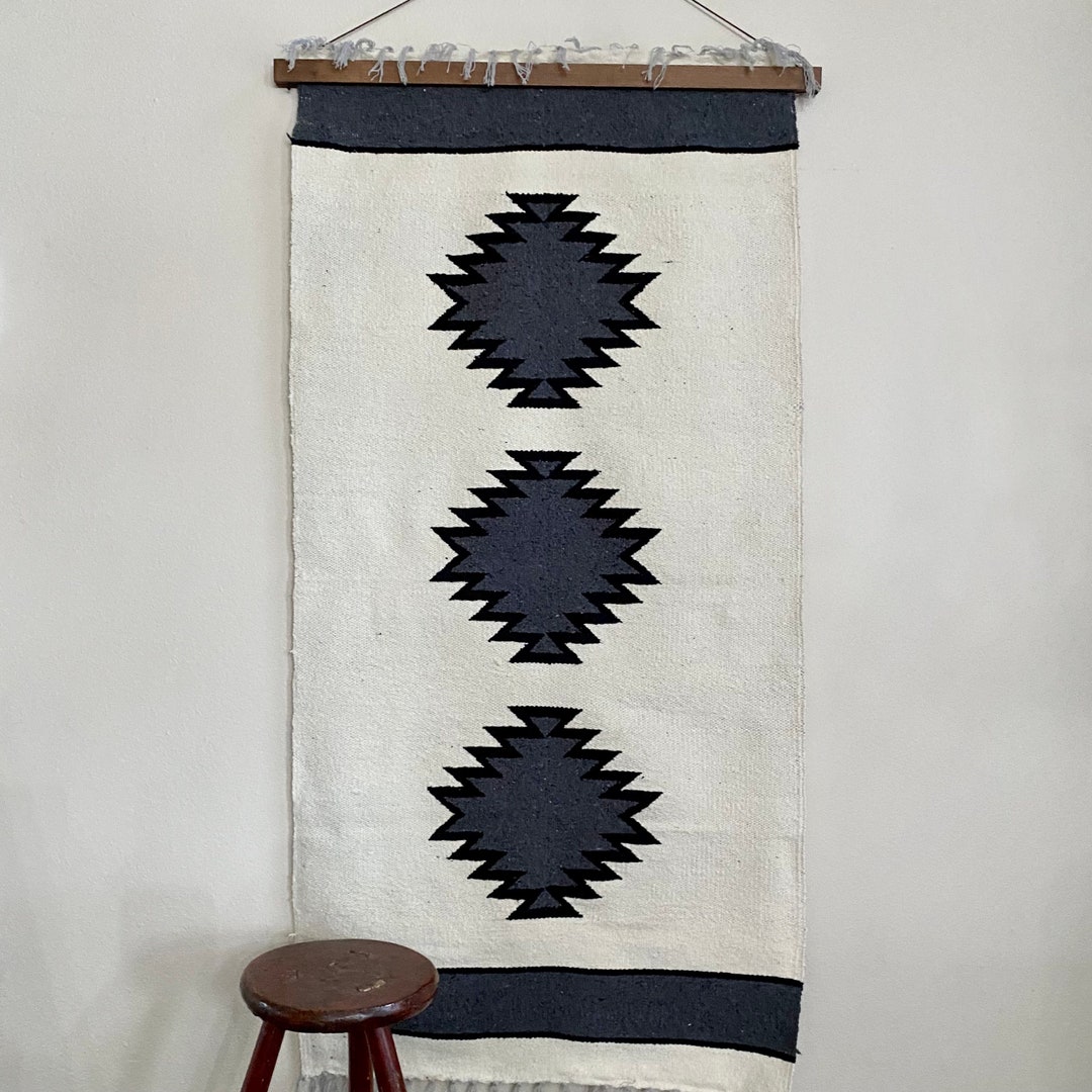 Aztec Wall Hanging, Tapestry, Southwestern Wall Art, Western Rug, Boho ...