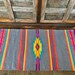 Gray and Pink Aztec Rug, Tribal Rug, Southwestern Rug, Kilim, Boho Rug ...