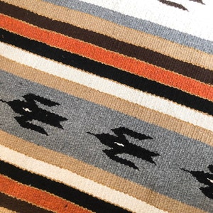 White Aztec Rug, Tribal Rug, Southwestern Rug, Kilim, Boho Rug ...