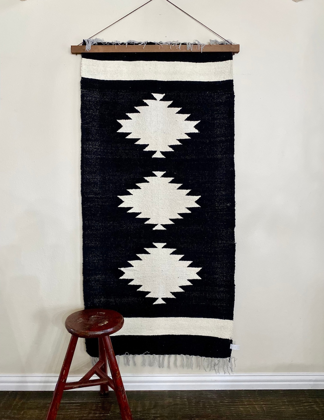 Aztec Wall Hanging, Tapestry, Southwestern Wall Art, Western Rug, Boho ...