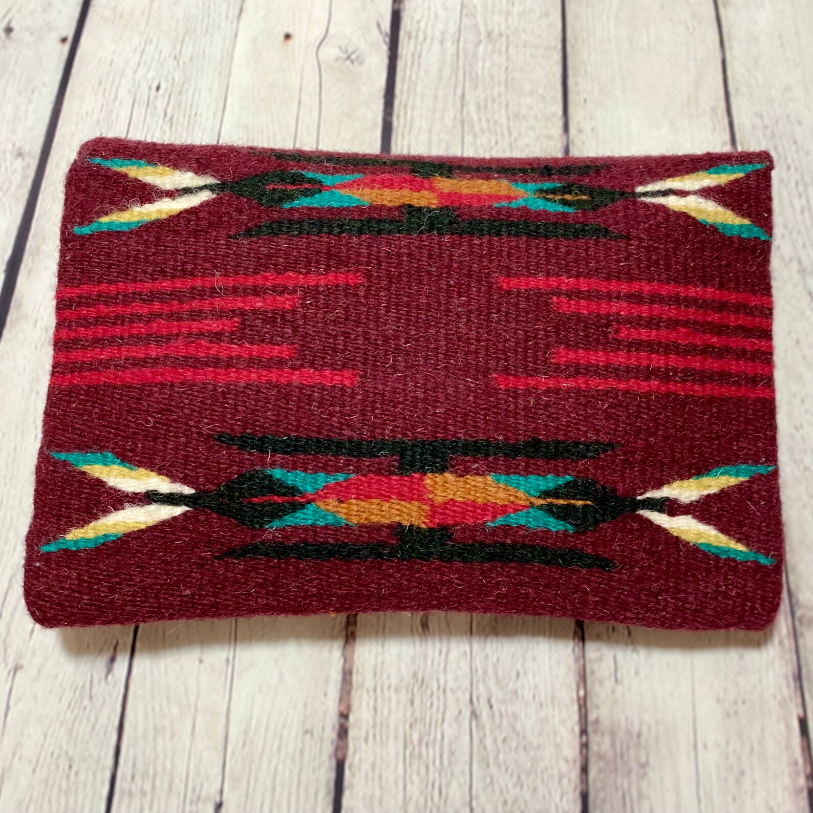 Maroon Boho Clutch Aztec Clutch Southwestern Purse Tribal - Etsy