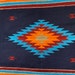 Navy & Orange Aztec Rug, Tribal Rug, Southwestern Rug, Kilim, Boho Rug ...