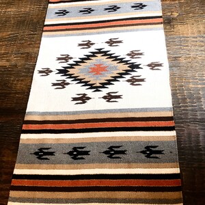 White Aztec Rug, Tribal Rug, Southwestern Rug, Kilim, Boho Rug ...