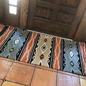 Brown Aztec Rug, Tribal Rug, Southwestern Throw Rug, Kilim, Boho Rug ...