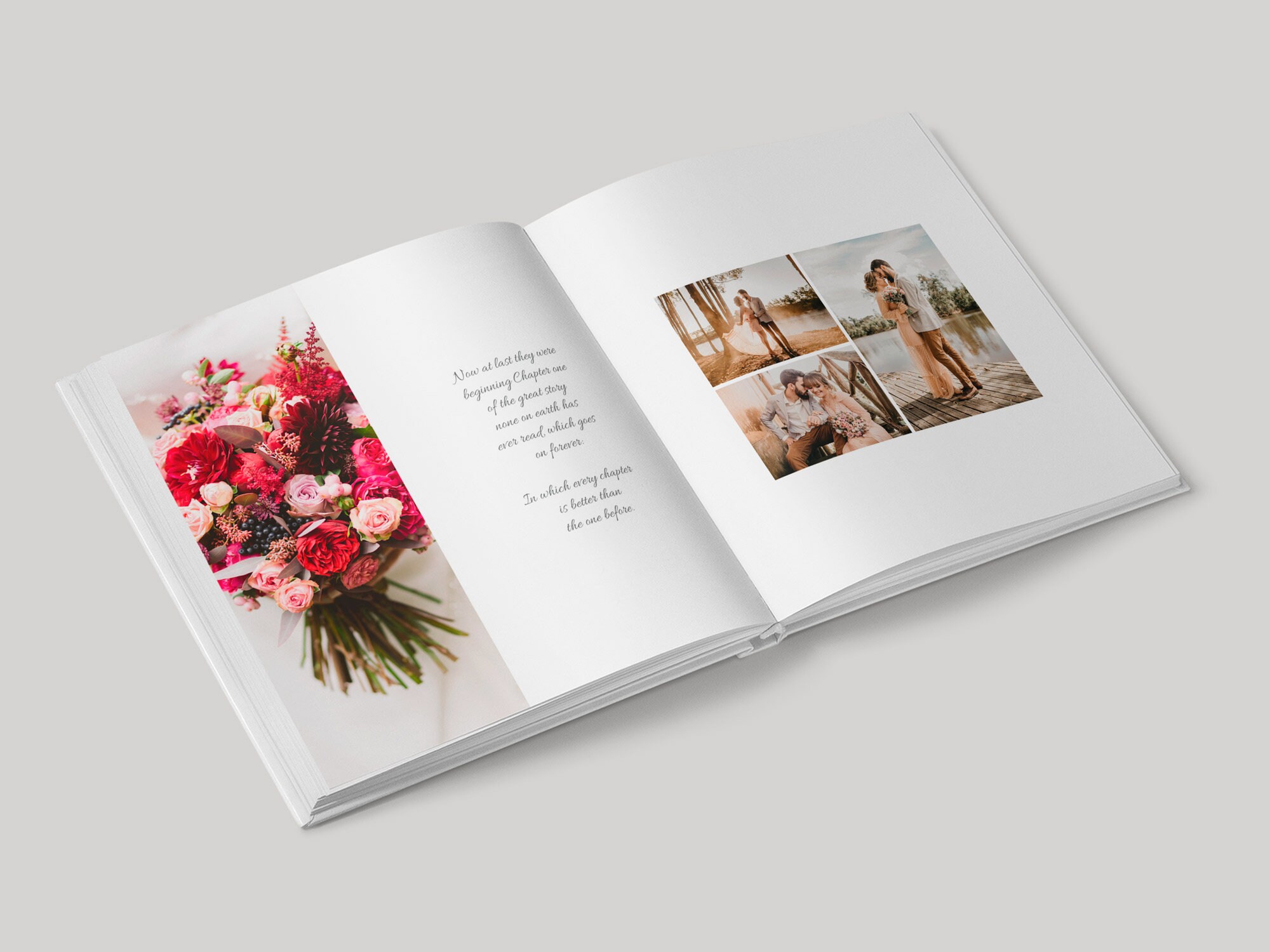 Wedding Album Template, 12x12 and 8x8 Wedding Photobook Templates ...