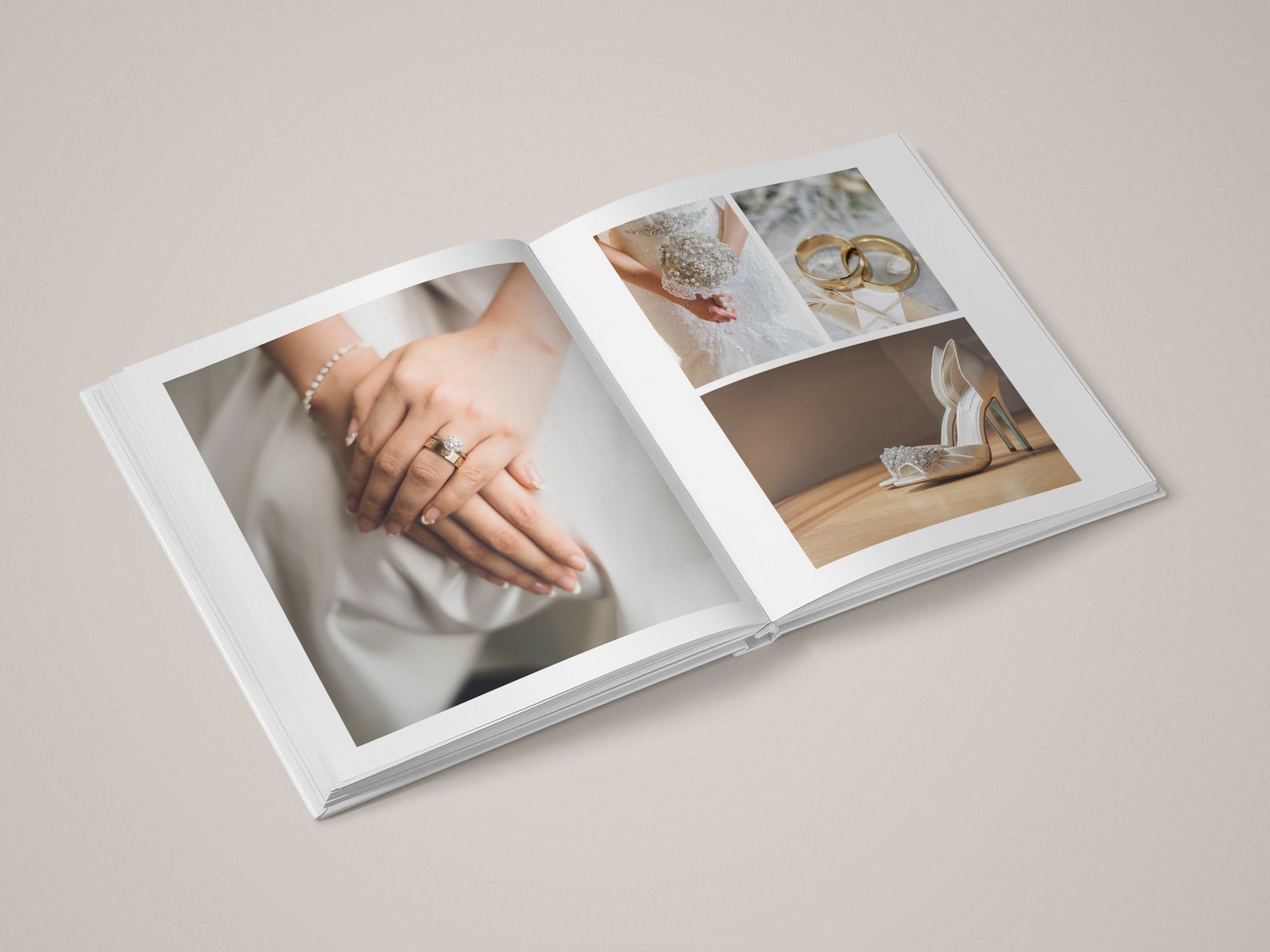 Wedding Album Template, 12x12 and 10x10 Wedding Photobook Templates ...