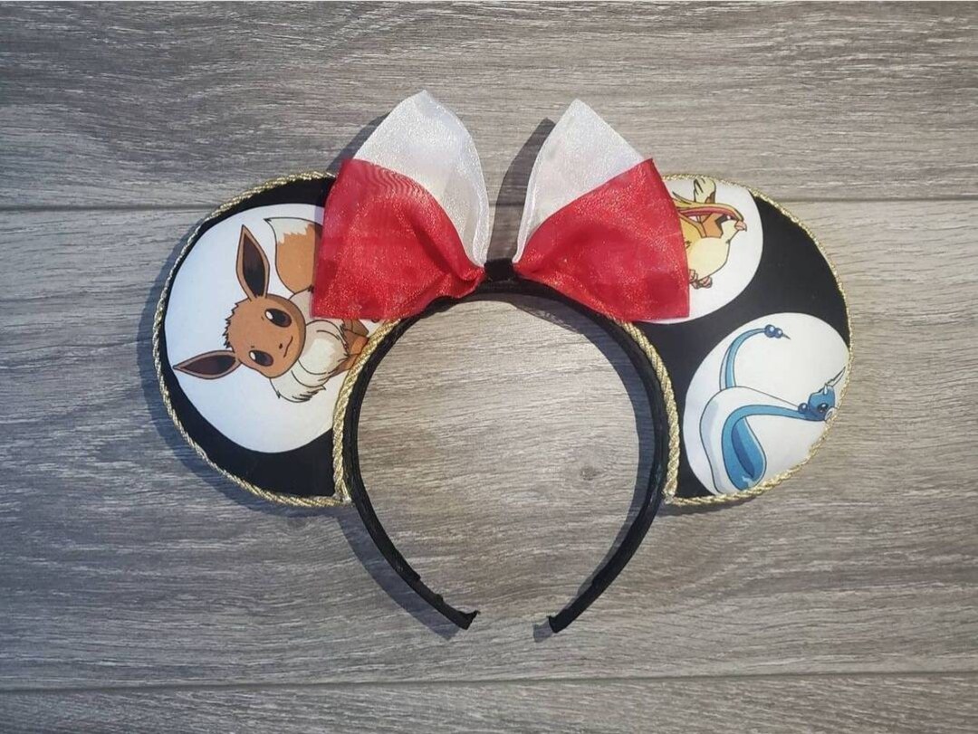 Pokémon Mickey Ears - Etsy
