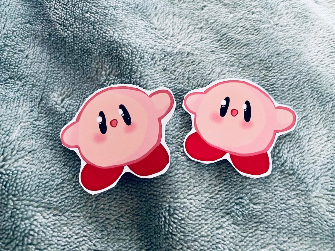 Small Kirby Sticker - Etsy