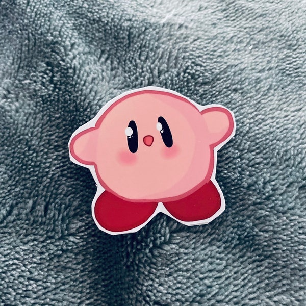 Kirby Sticker - Etsy