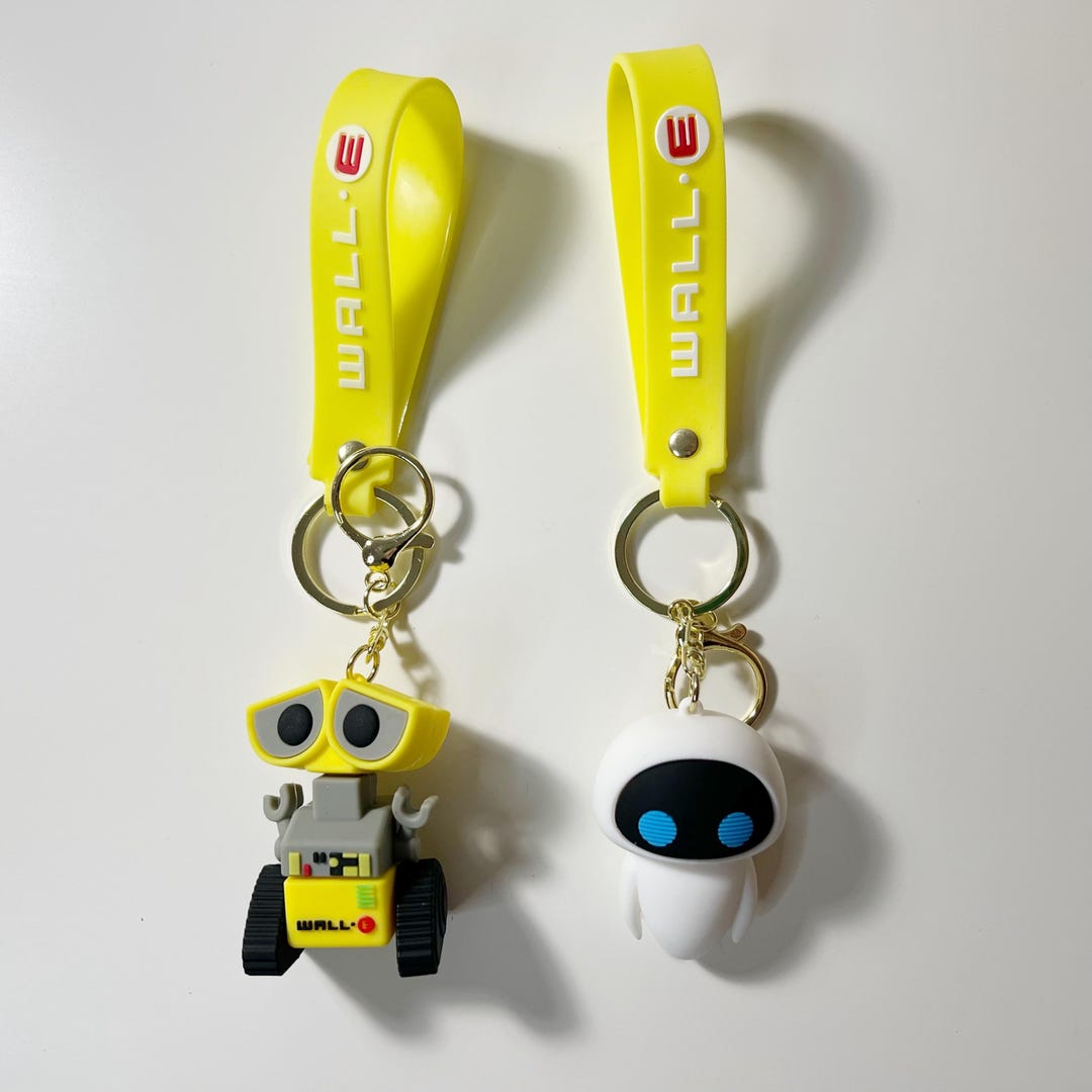 Wall-e Inspired Character Keychain - Etsy