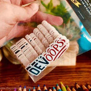 DEVOOPS Pun Waterproof Vinyl Sticker - Etsy