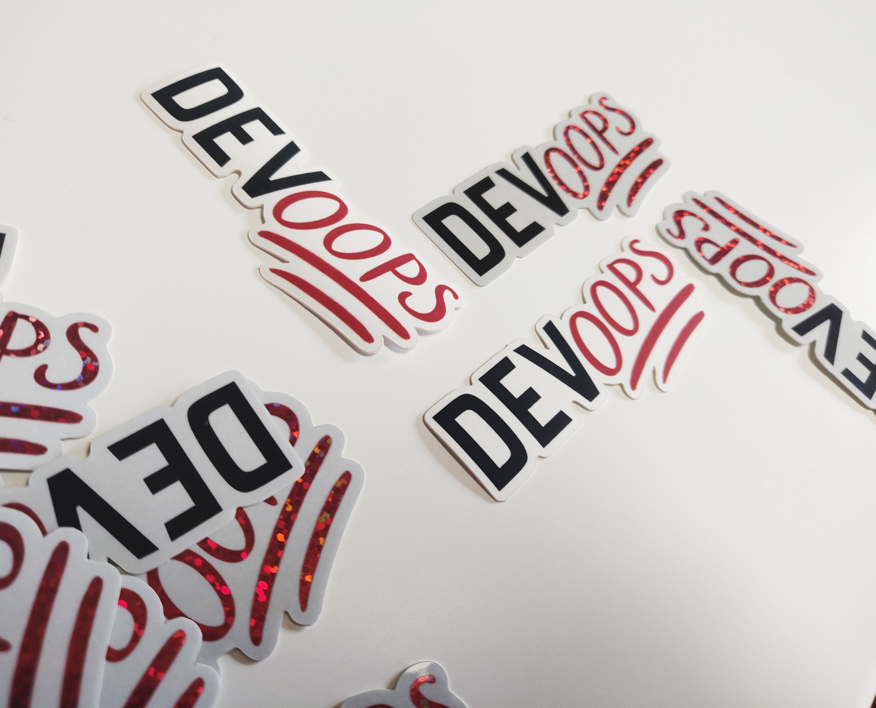 DEVOOPS Pun Waterproof Vinyl Sticker - Etsy