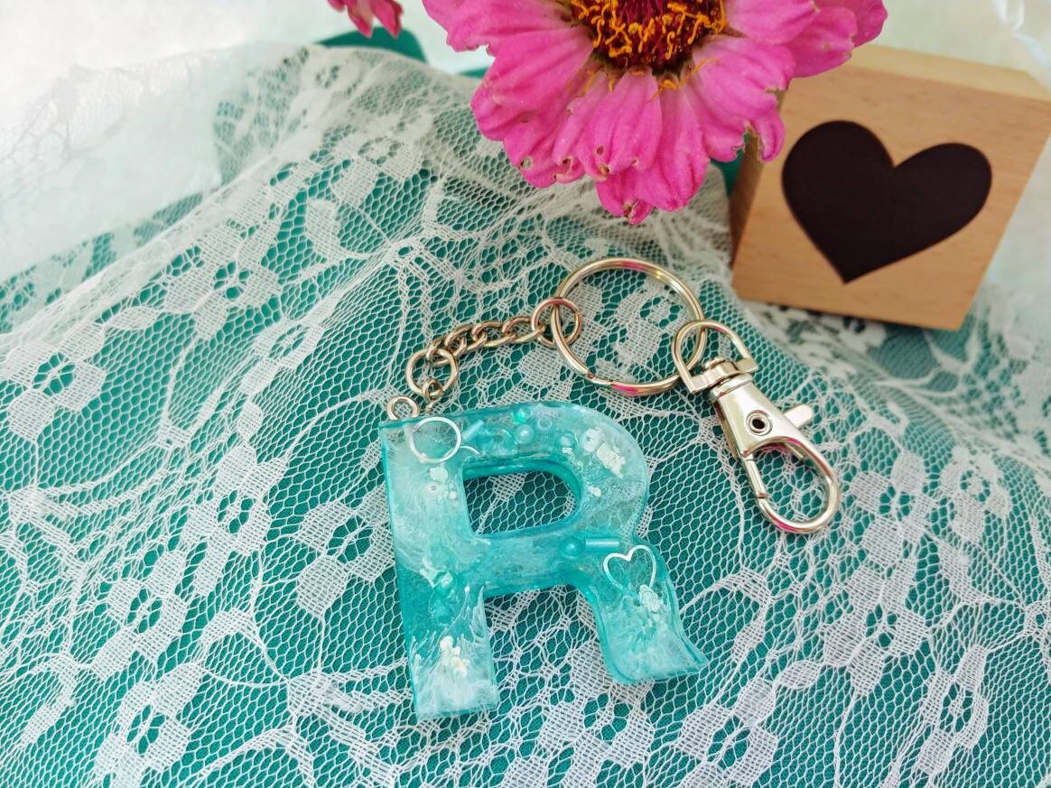 Resin Alphabet Key chain Epoxy Resin Key chain A-Z resin key | Etsy Resin Alphabet Key chain Epoxy Resin Key chain A-Z resin key | Etsy