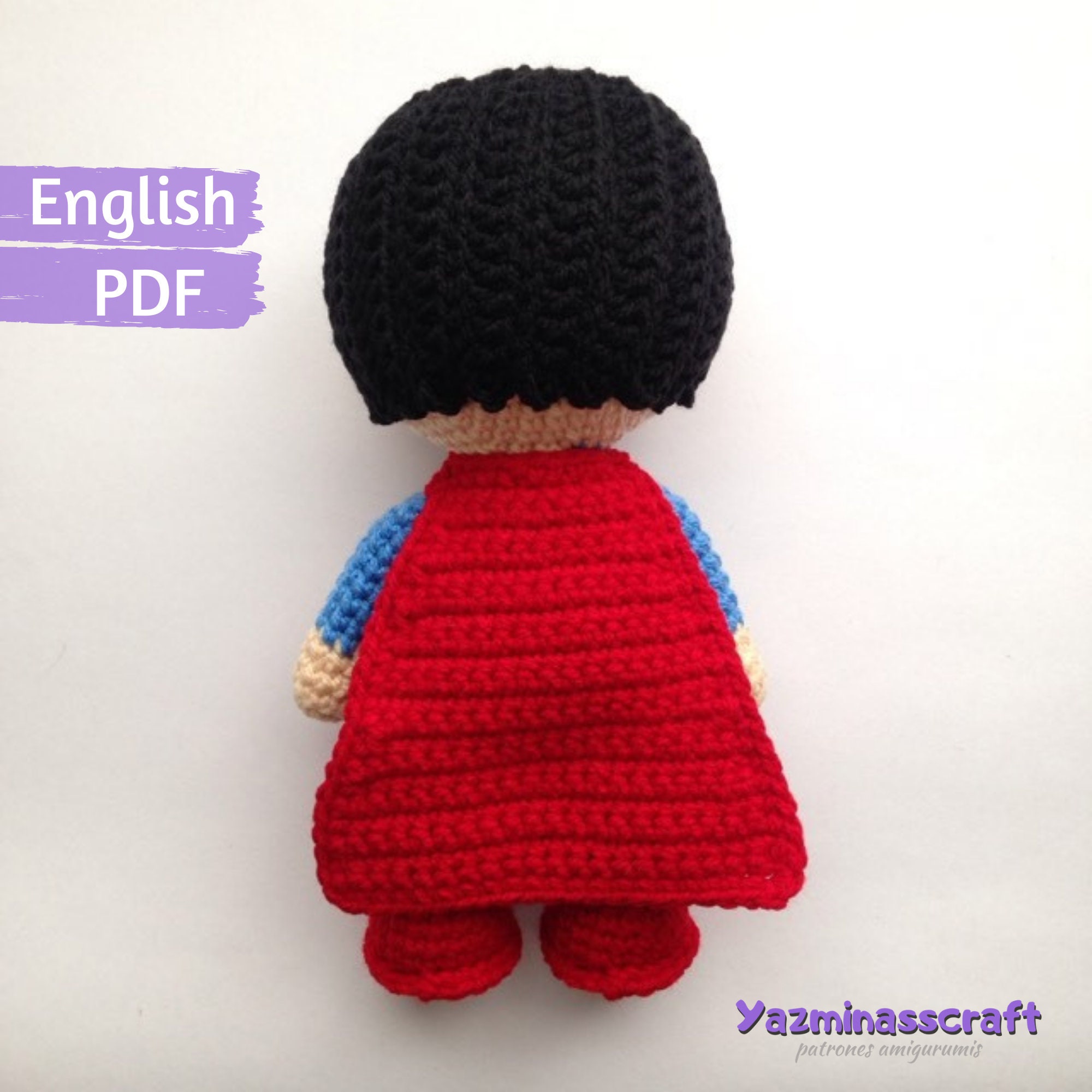 Super Hero Amigurumi Crochet Pattern - Etsy