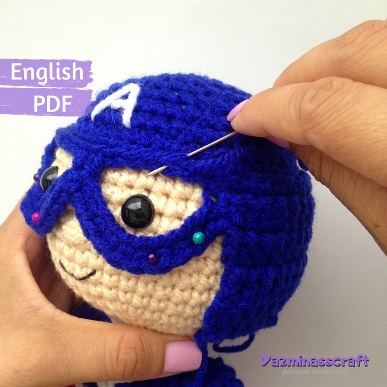 Captain Amigurumi Crochet Pattern - Etsy
