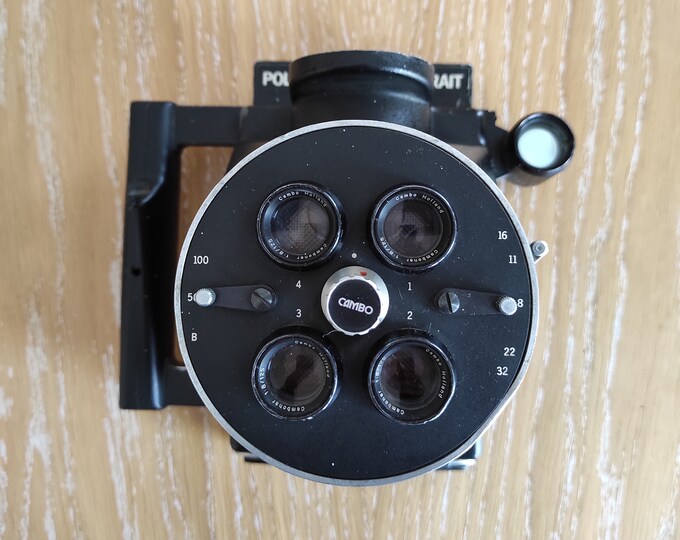 Vintage Polaroid Miniportrait Camera Model 401 - Etsy