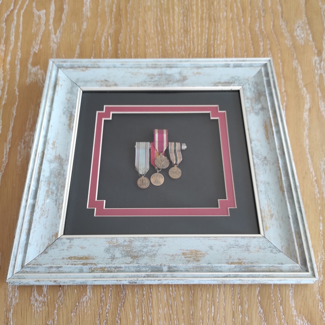 Medal and Ribbon, Medal of Merit, Old Awards, Vintage Militaria ...