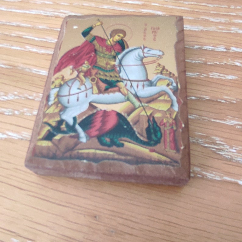 Saint George, Religious Home Decor, Catholic Art, Catholic Gift ...