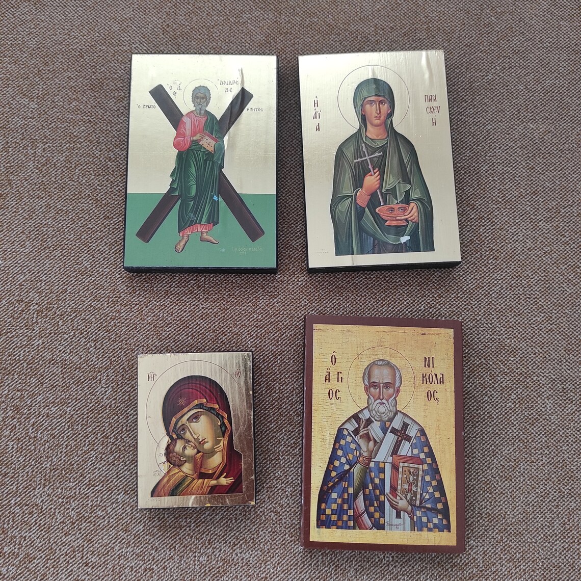 Jesus Icon Spirituality Art Wooden Icon Spirituality Gift - Etsy