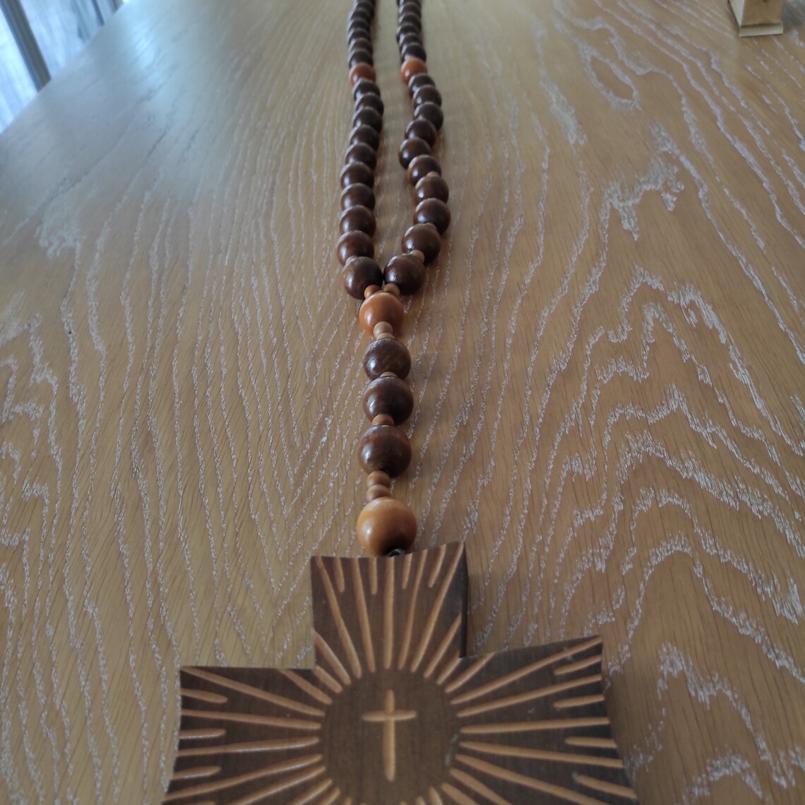 The Holy Rosary Cassock Buttons Vintage Rosary Necklace - Etsy