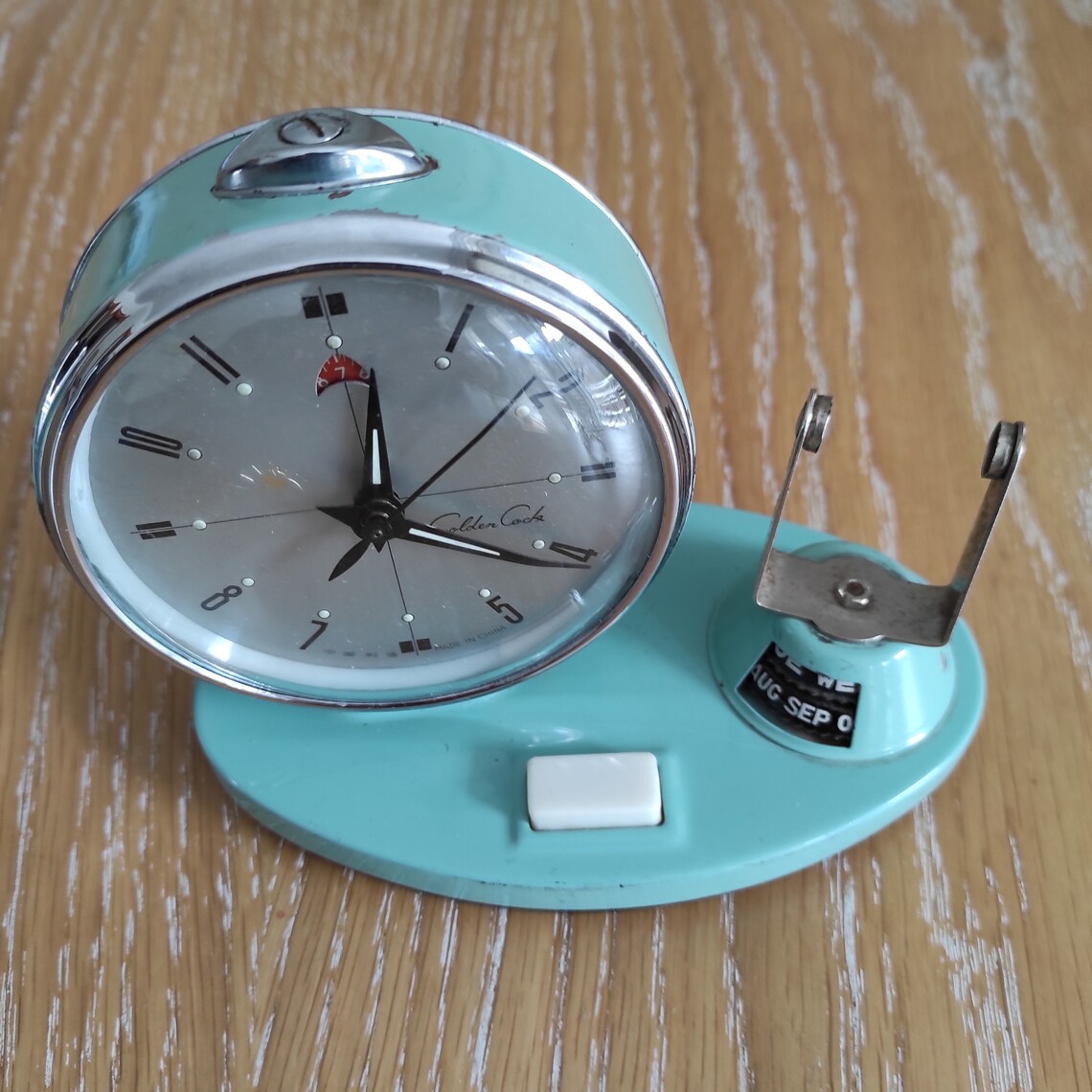 Vintage Working Alarm Clock, Manual Wind-up , Mechanical Clock, Set of ...