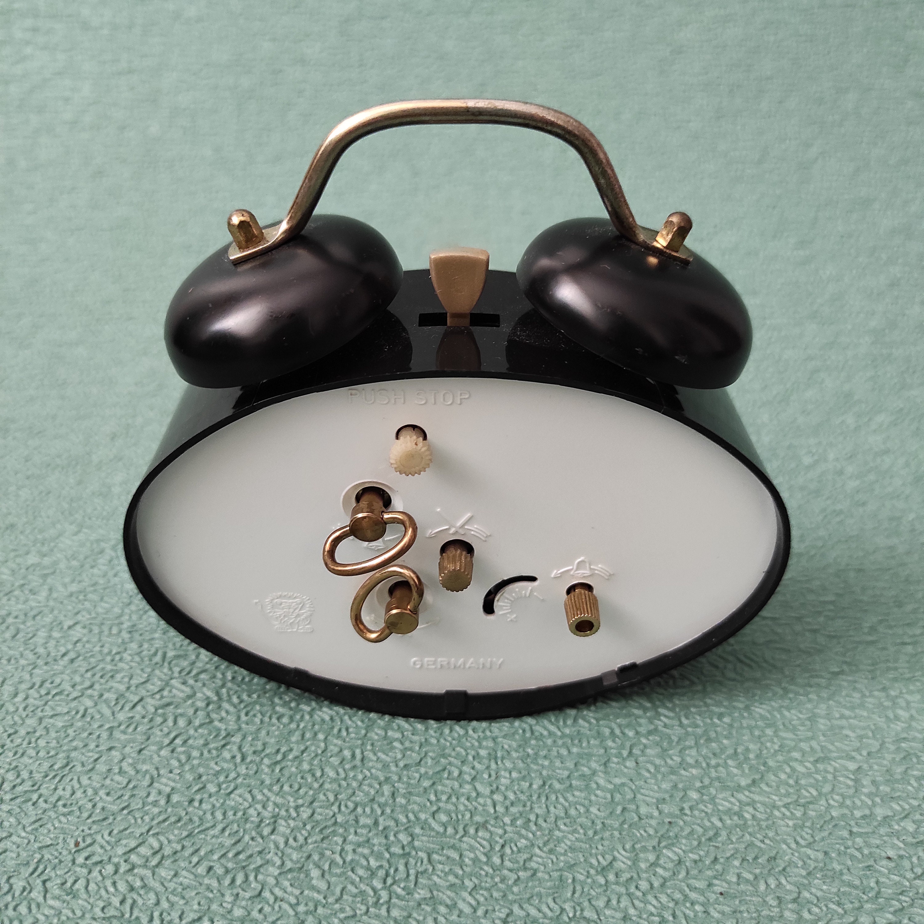 Alarm Clock Made by Jerger, Germany Clock , Desk Alarm Clock - Etsy