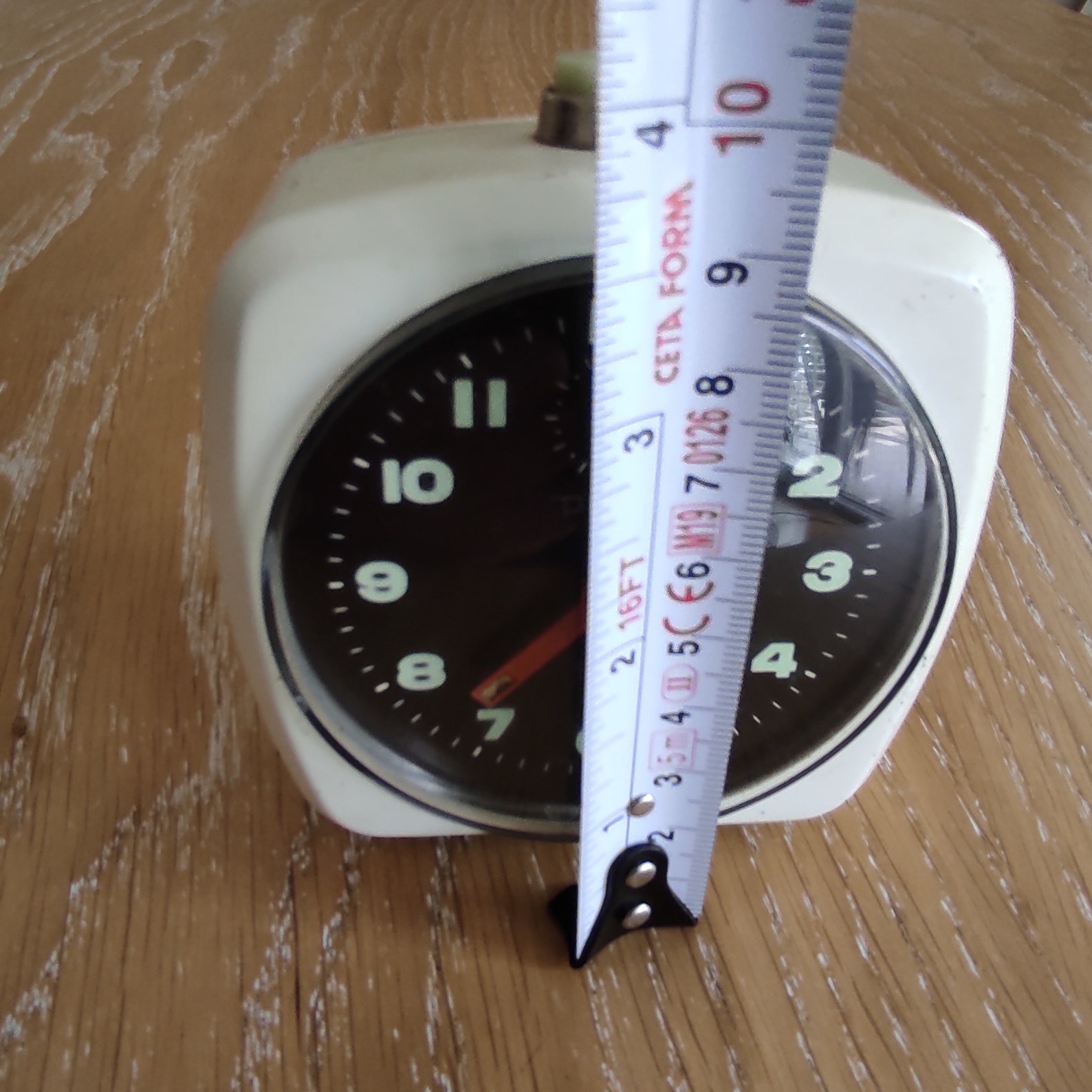 Alarm Clock Made by Peter, Germany Clock , Desk Alarm Clock - Etsy