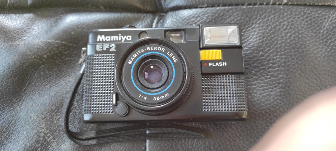Vintage Mamiya EF2 Camera Lens Stain, Non-working Flash, Shutter ...