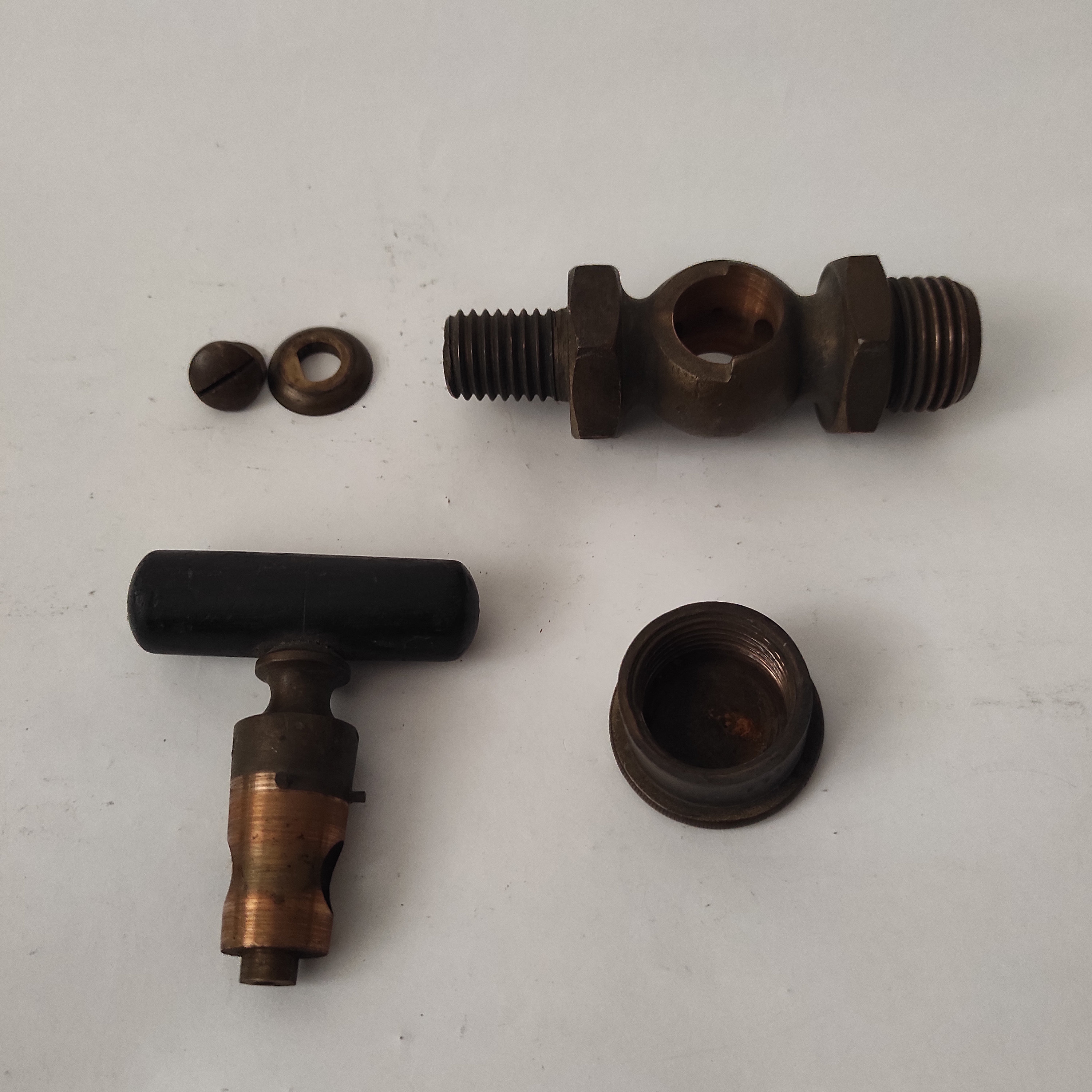 Vintage Faucet Switch, Water Valve, Antique Brass Water Faucet, Retro ...