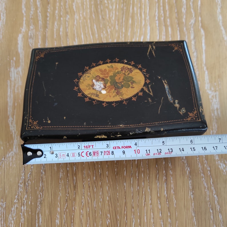 Vintage Music Box Wedding Jewelry Makeup Box With Original - Etsy