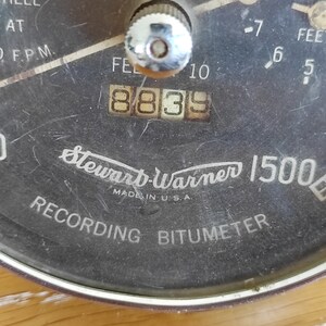 Stewart Warner Recording Bitumeter - Etsy